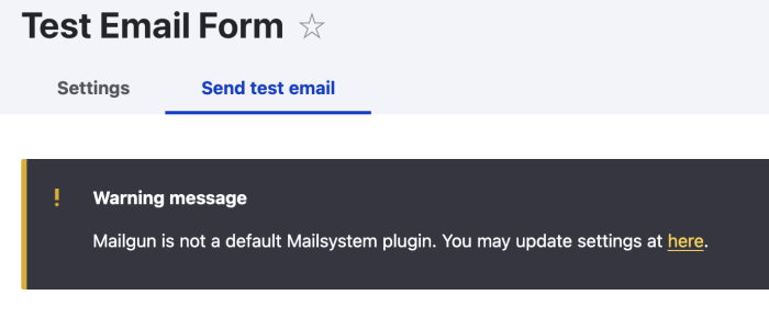 Drupal + Mailgun: A Simple Setup for Transactional Email | Picozzi.com